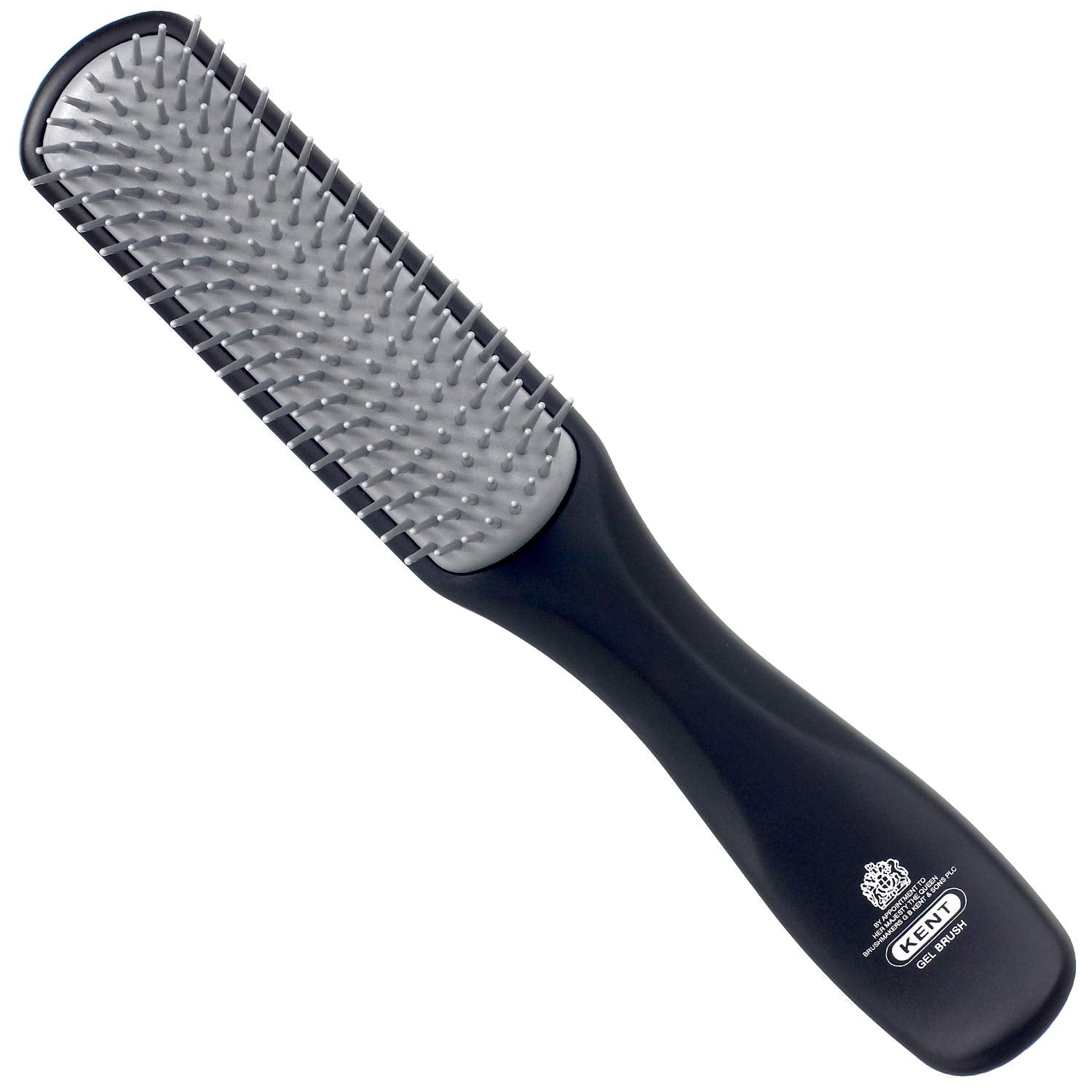 Kent Black Half Round Hair Brush