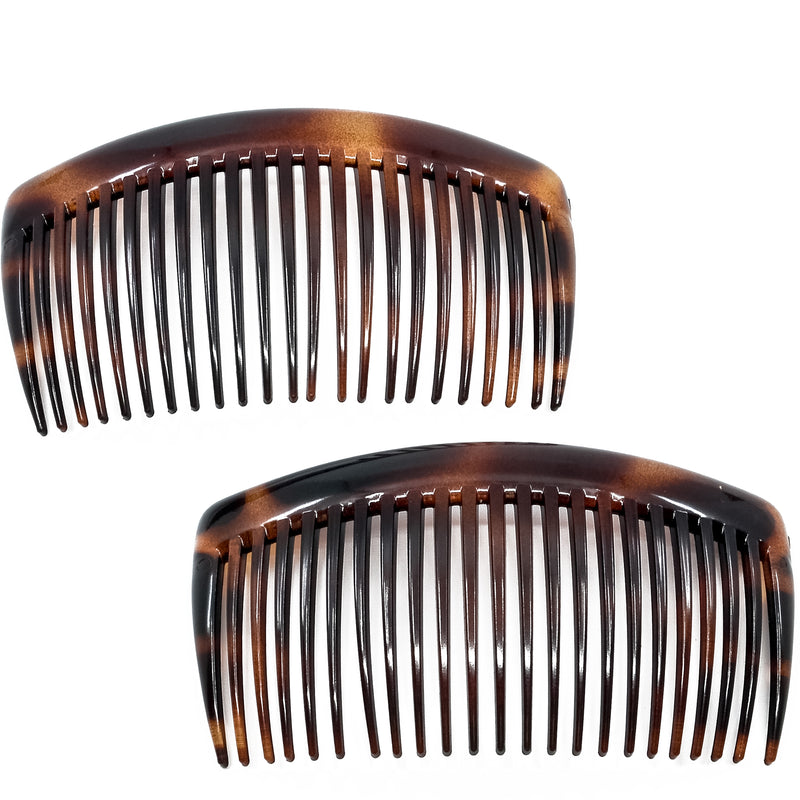 Camila Paris AD66/2 French Side Combs Large, French Twist Hair Combs - Bayside Brush Co.