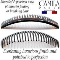 Camila Paris AD66/2 French Side Combs Large, French Twist Hair Combs - Bayside Brush Co.