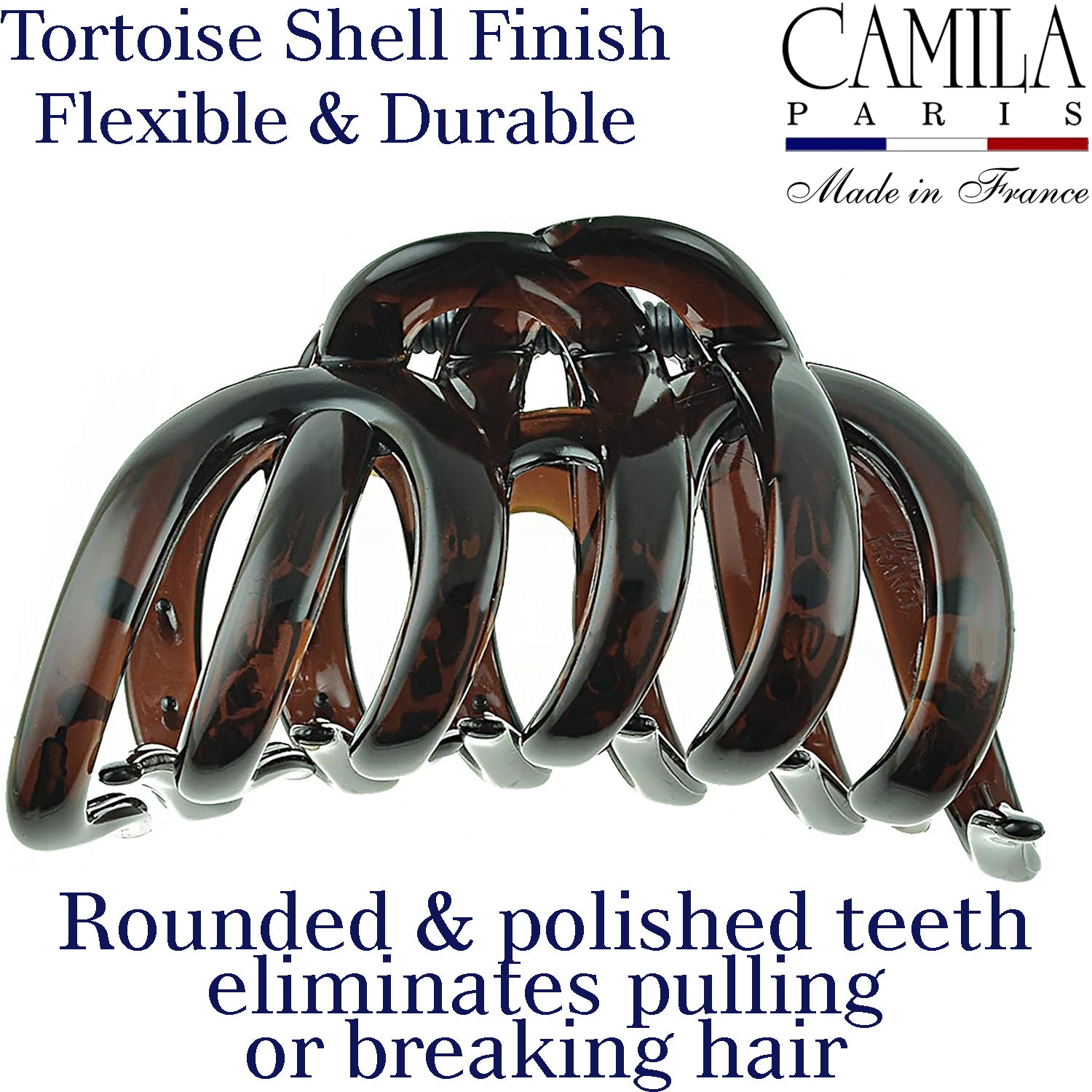 Camila Paris AD718 Octopus French Hair Clips for Women Thick Hair ...