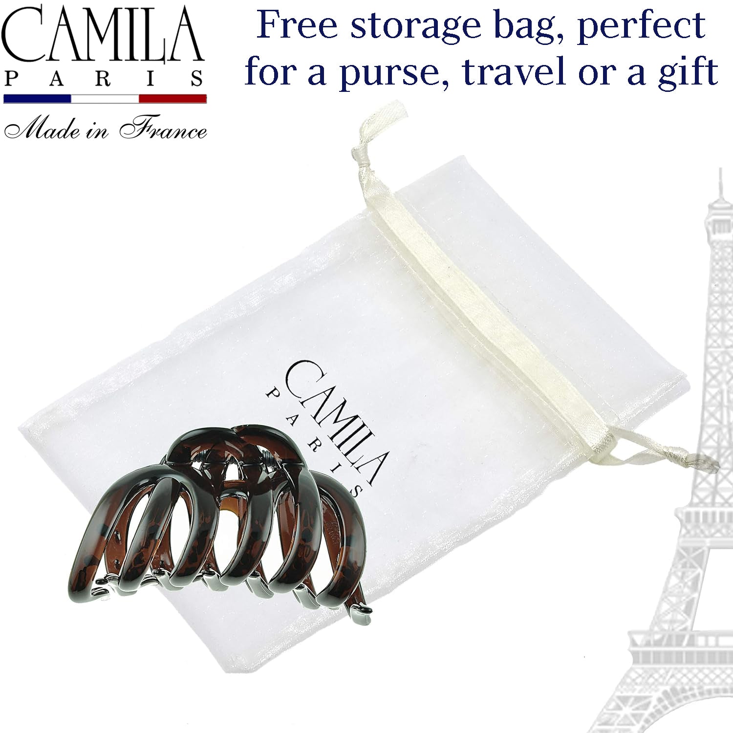 Camila Paris AD718 Octopus French Hair Clips for Women Thick Hair ...