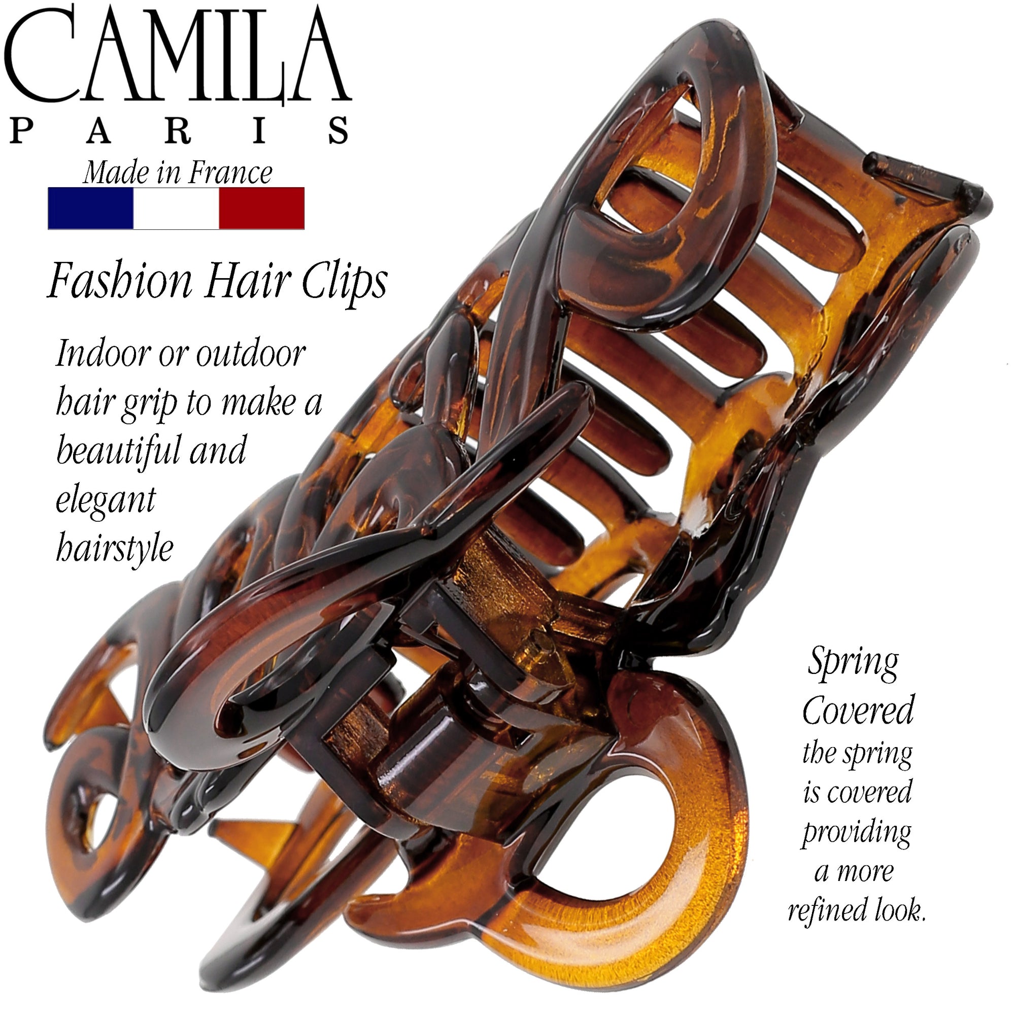 Camila Paris CP1377 French Hair Clips for Women, Girls Hair Claw Clips ...