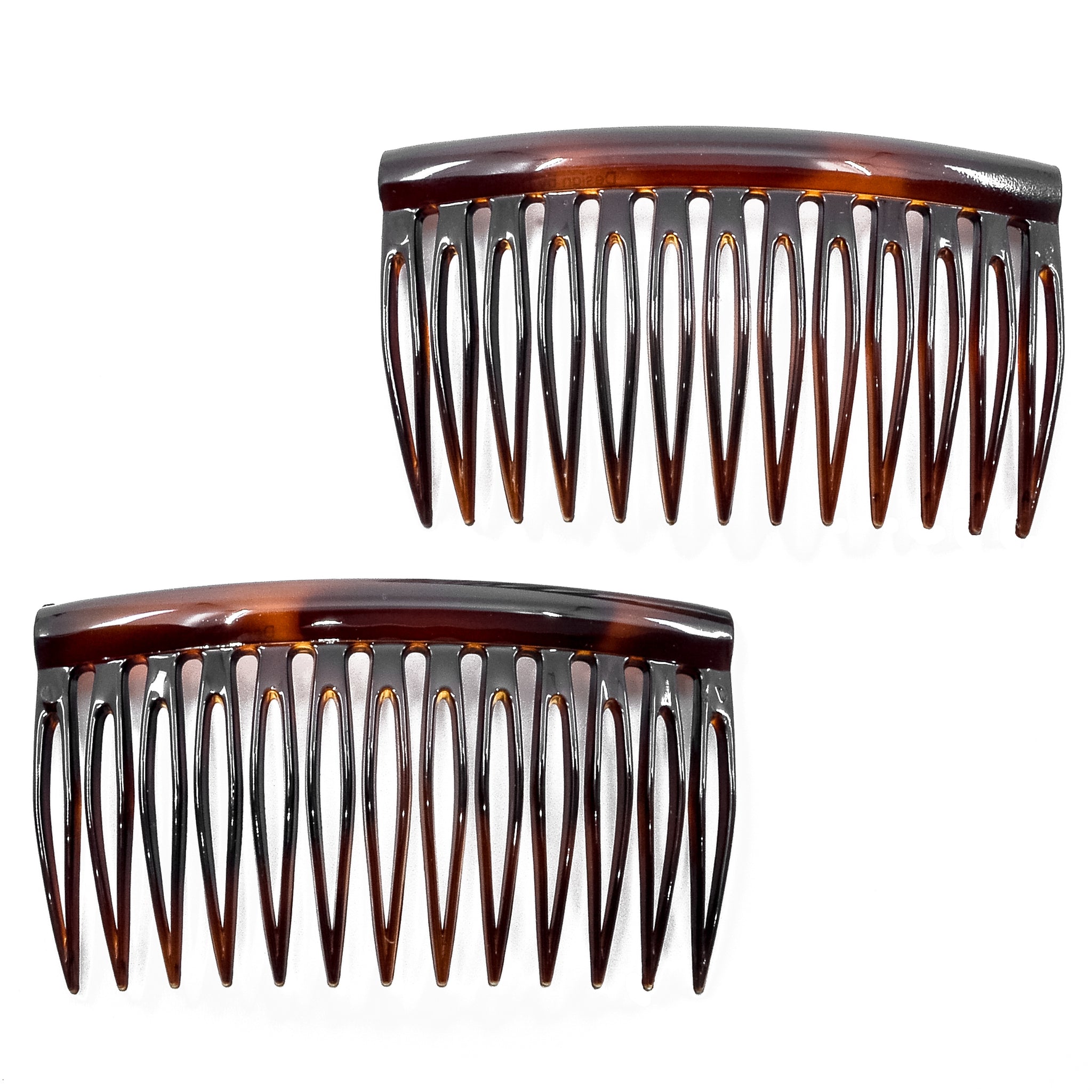 Camila Paris AD825/2 French Hair Side Comb, Small, Curved Tortoise ...