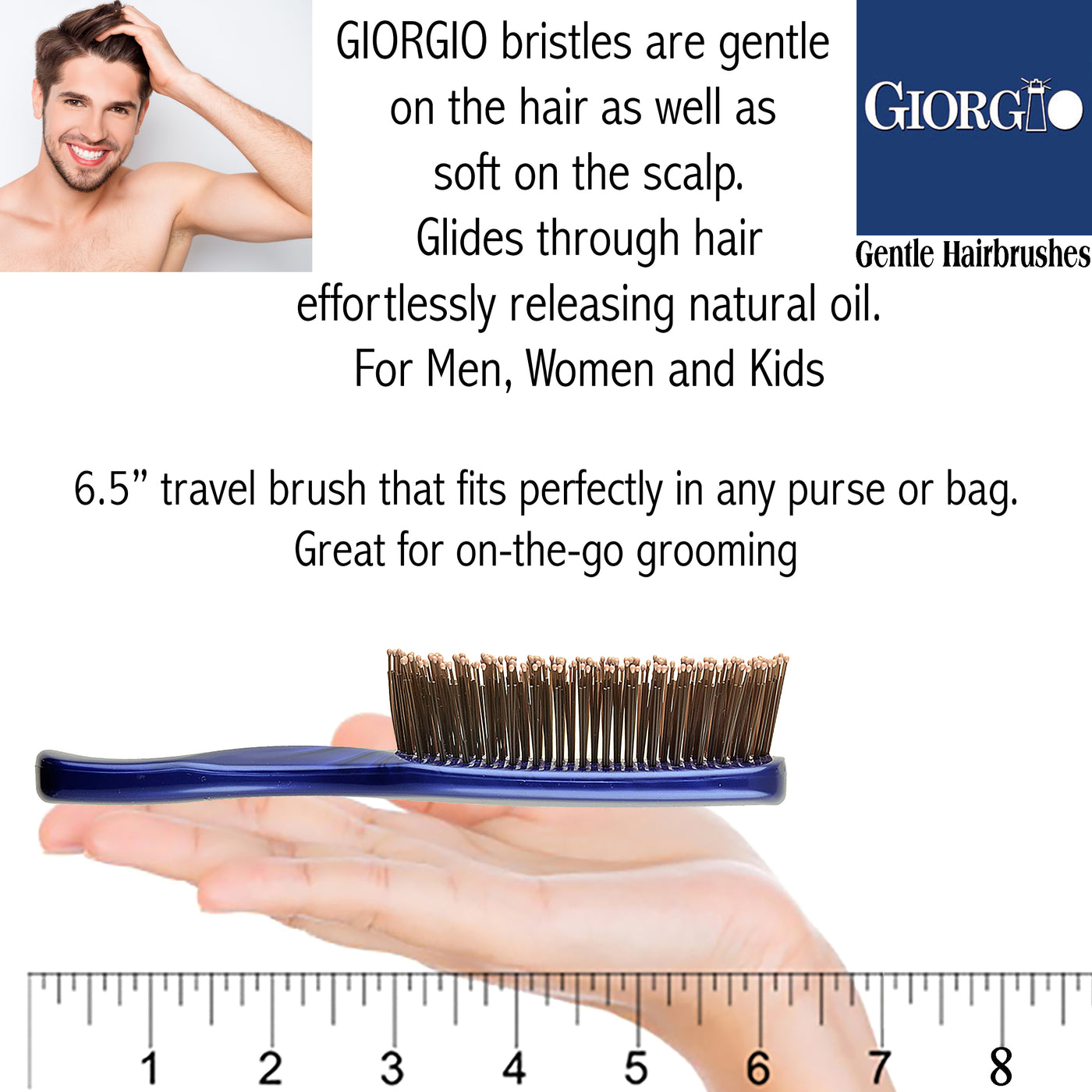Buy Giorgio Hair Brushes and Combs | Bayside Brush Co.